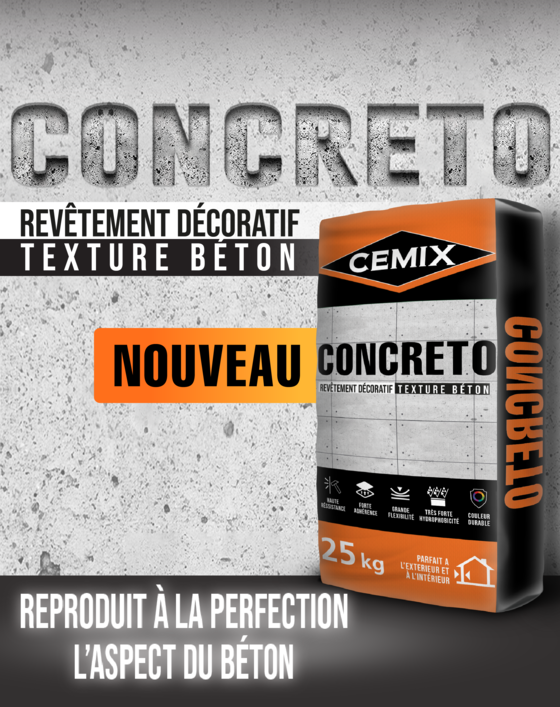 CONCRETO | MICRO BETON DECORATIF - cemix